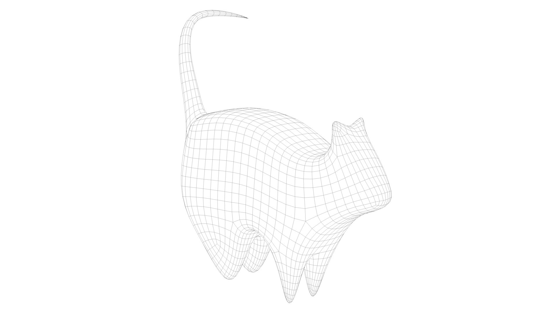 Cat 3D - TurboSquid 2101348
