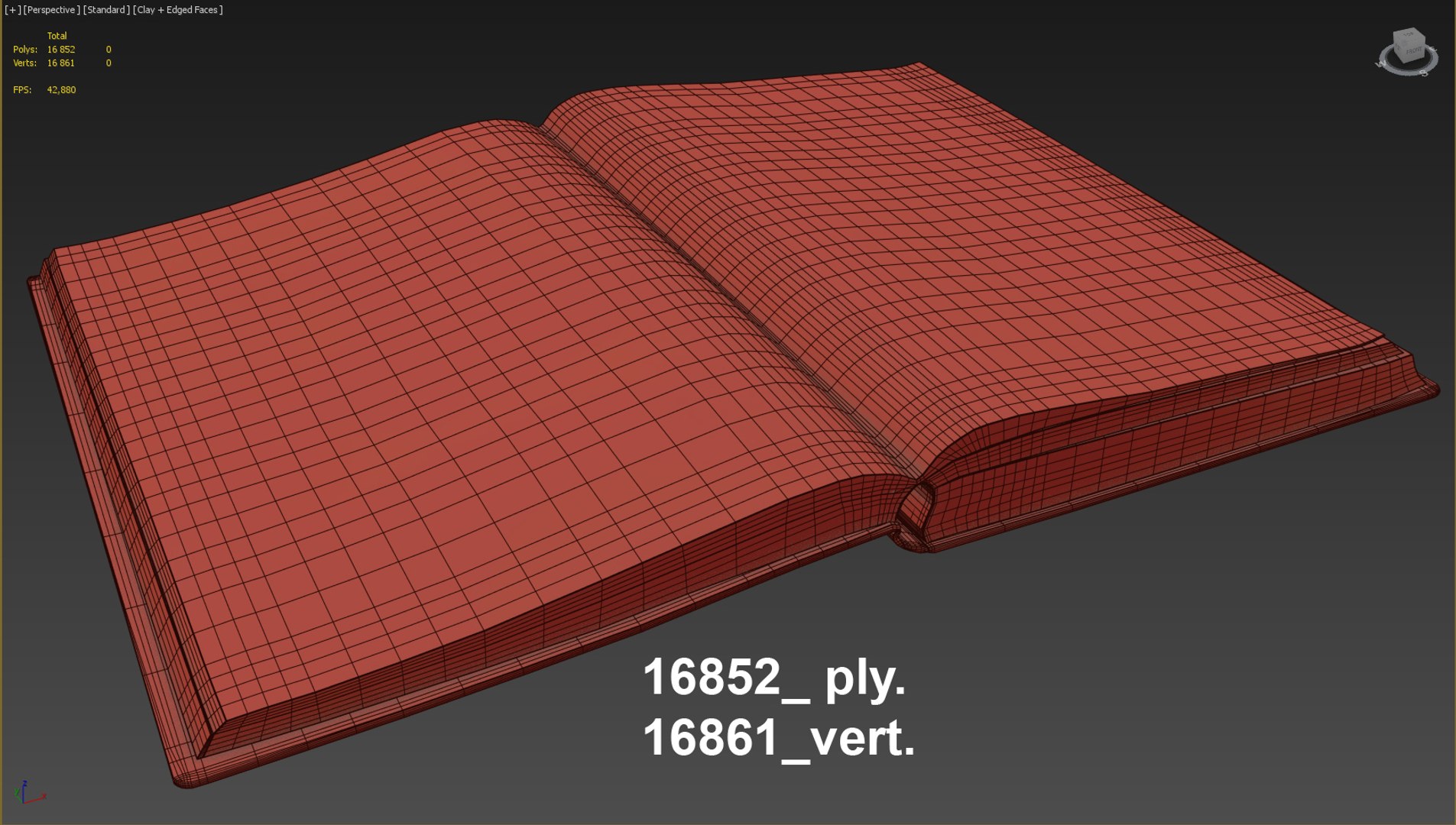 3D described open book - TurboSquid 1423239