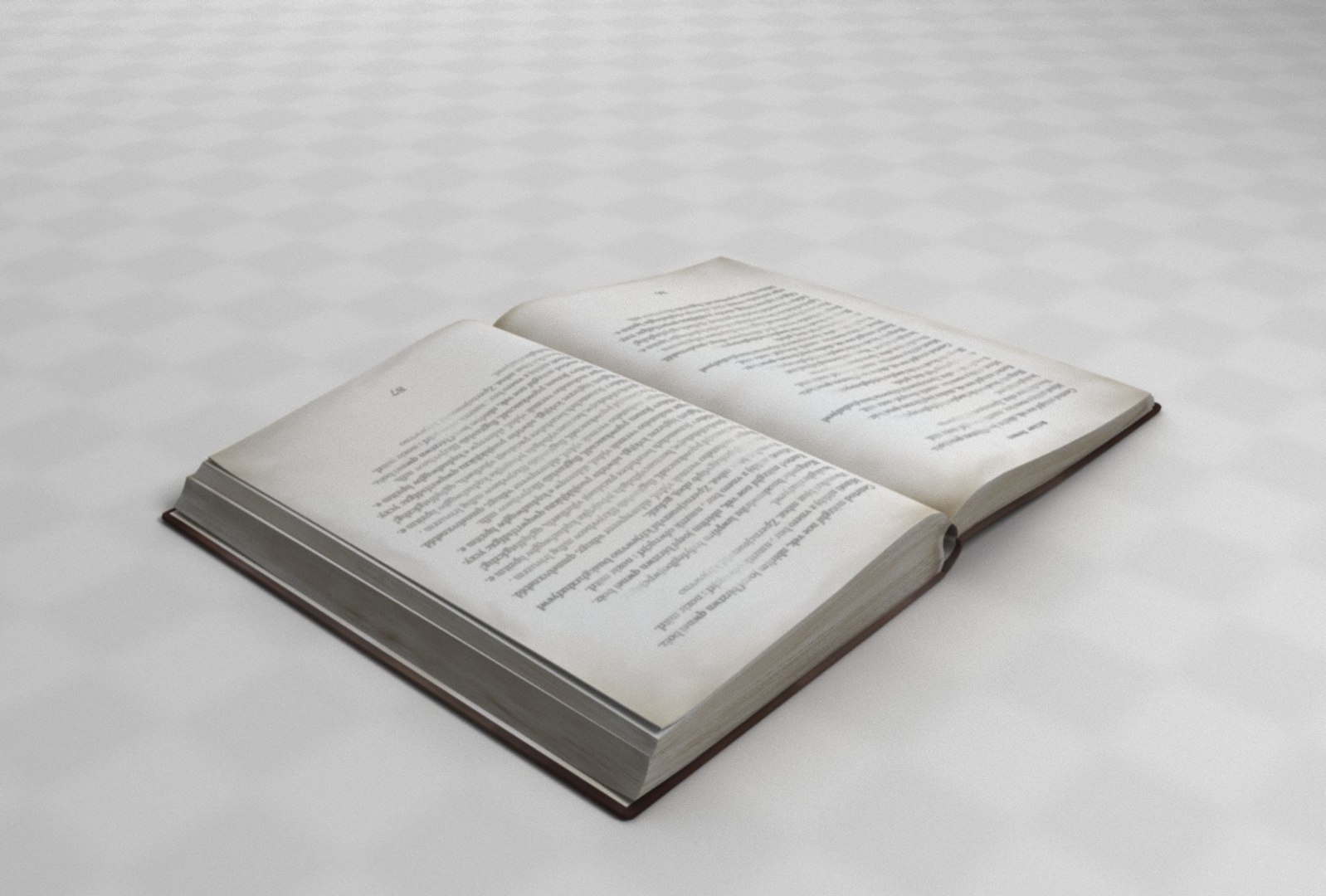 3D described open book - TurboSquid 1423239