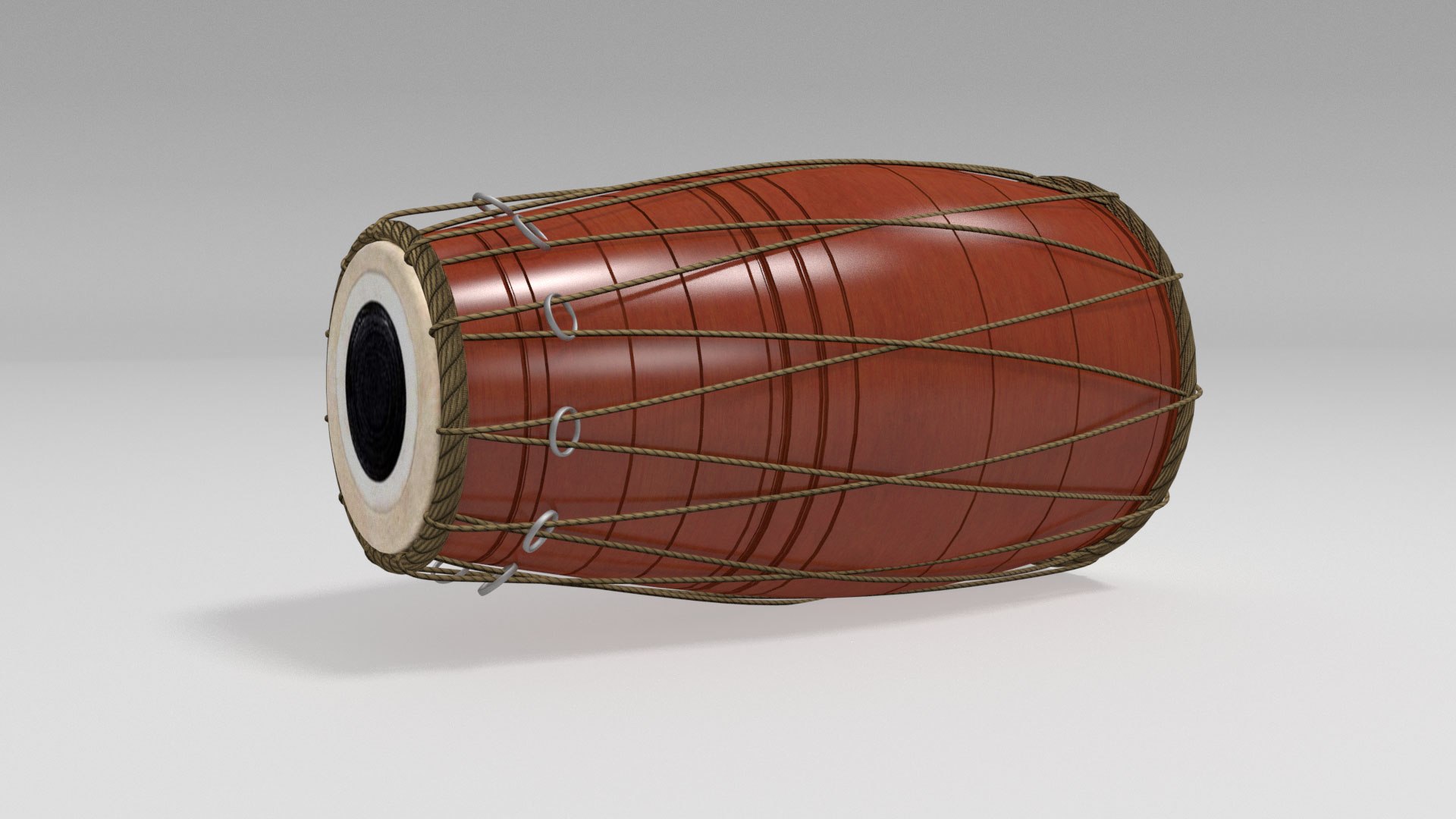 3D Dhol Dholak Indian - TurboSquid 1163322