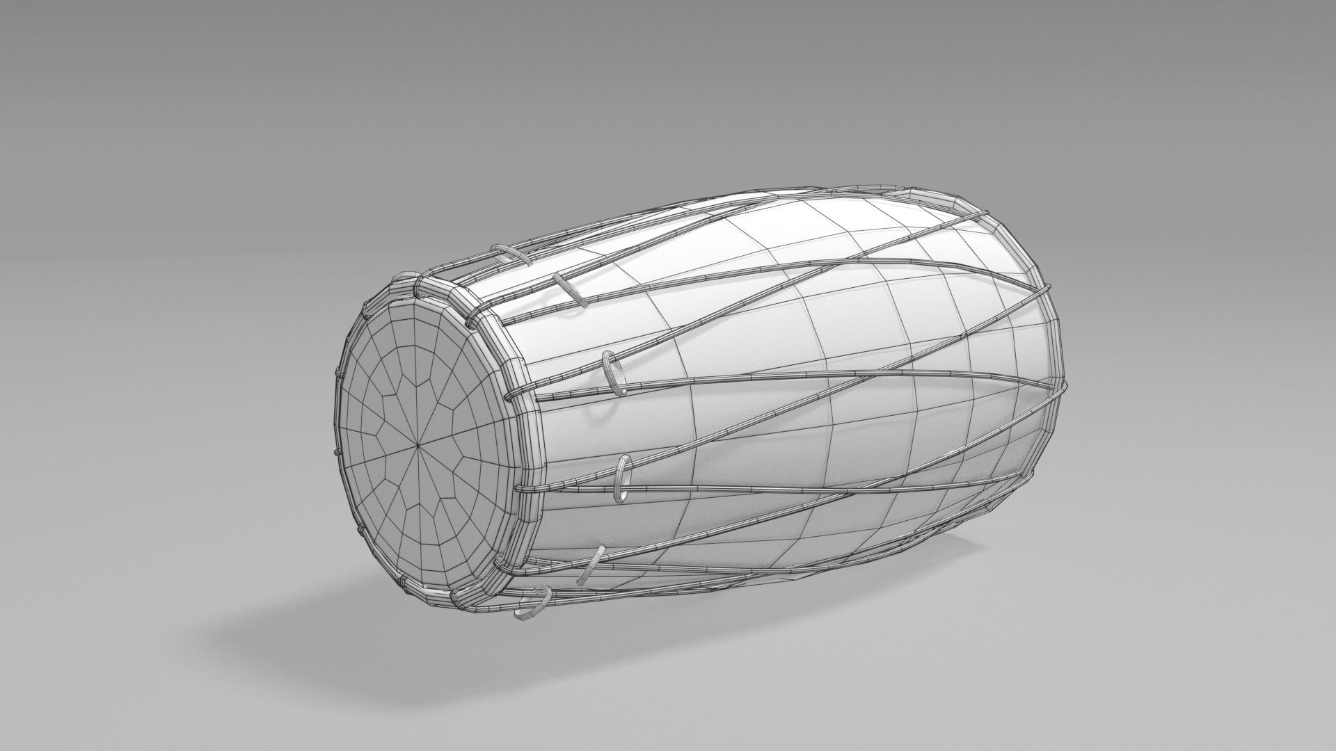 3D Dhol Dholak Indian - TurboSquid 1163322