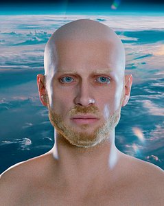 Jon Realistic Rigged Man Blender Character model 3D model 3D model ...