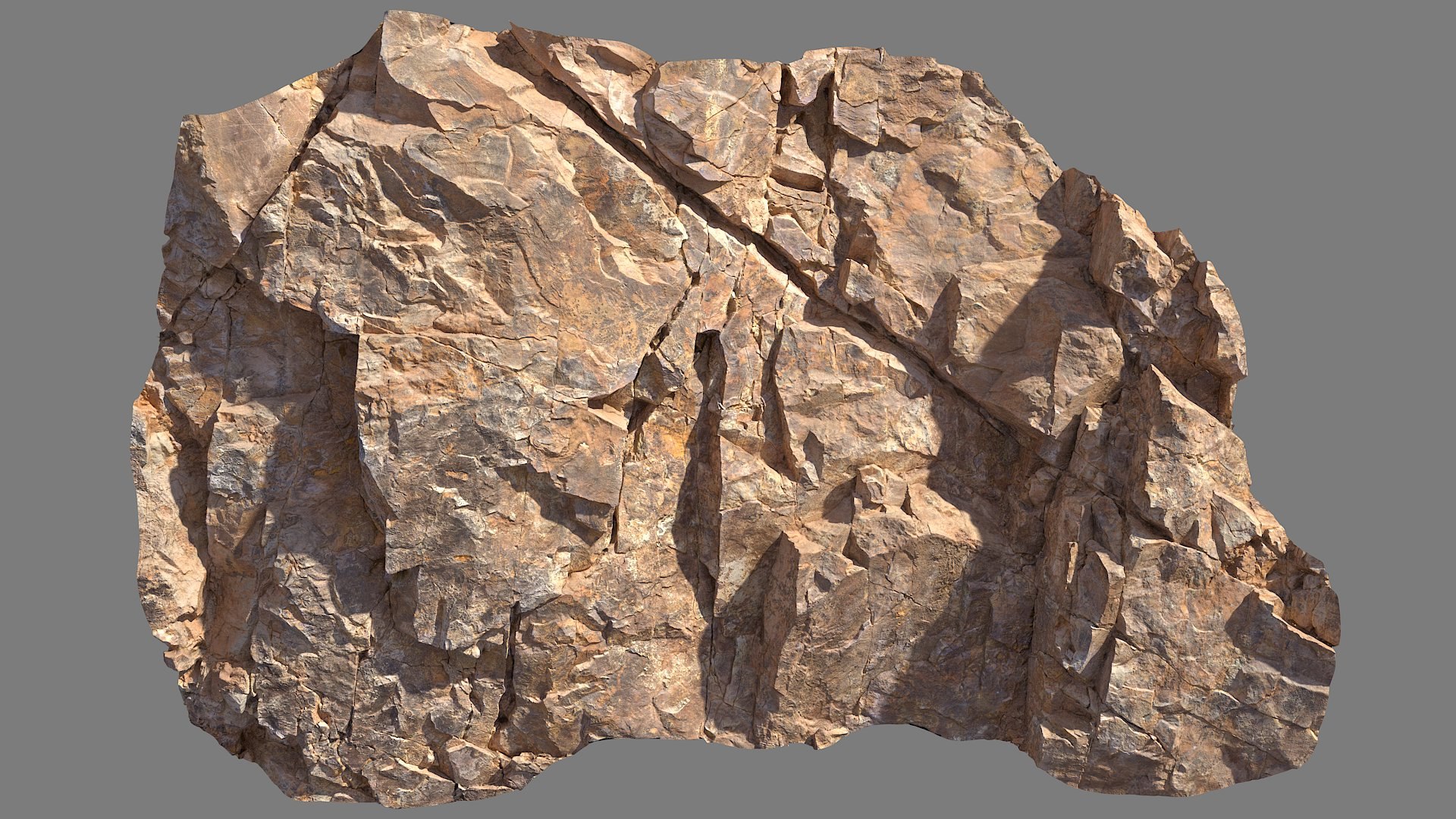 3D Model Cliff Wall Collection 2 - TurboSquid 2117059