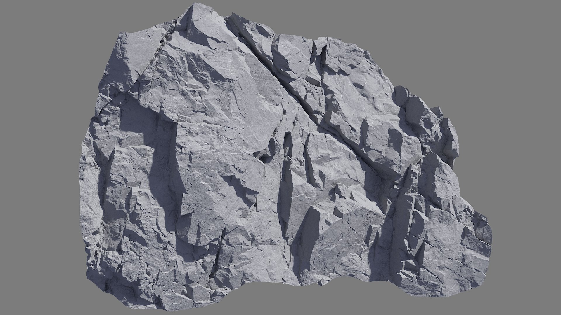 3D Model Cliff Wall Collection 2 - TurboSquid 2117059