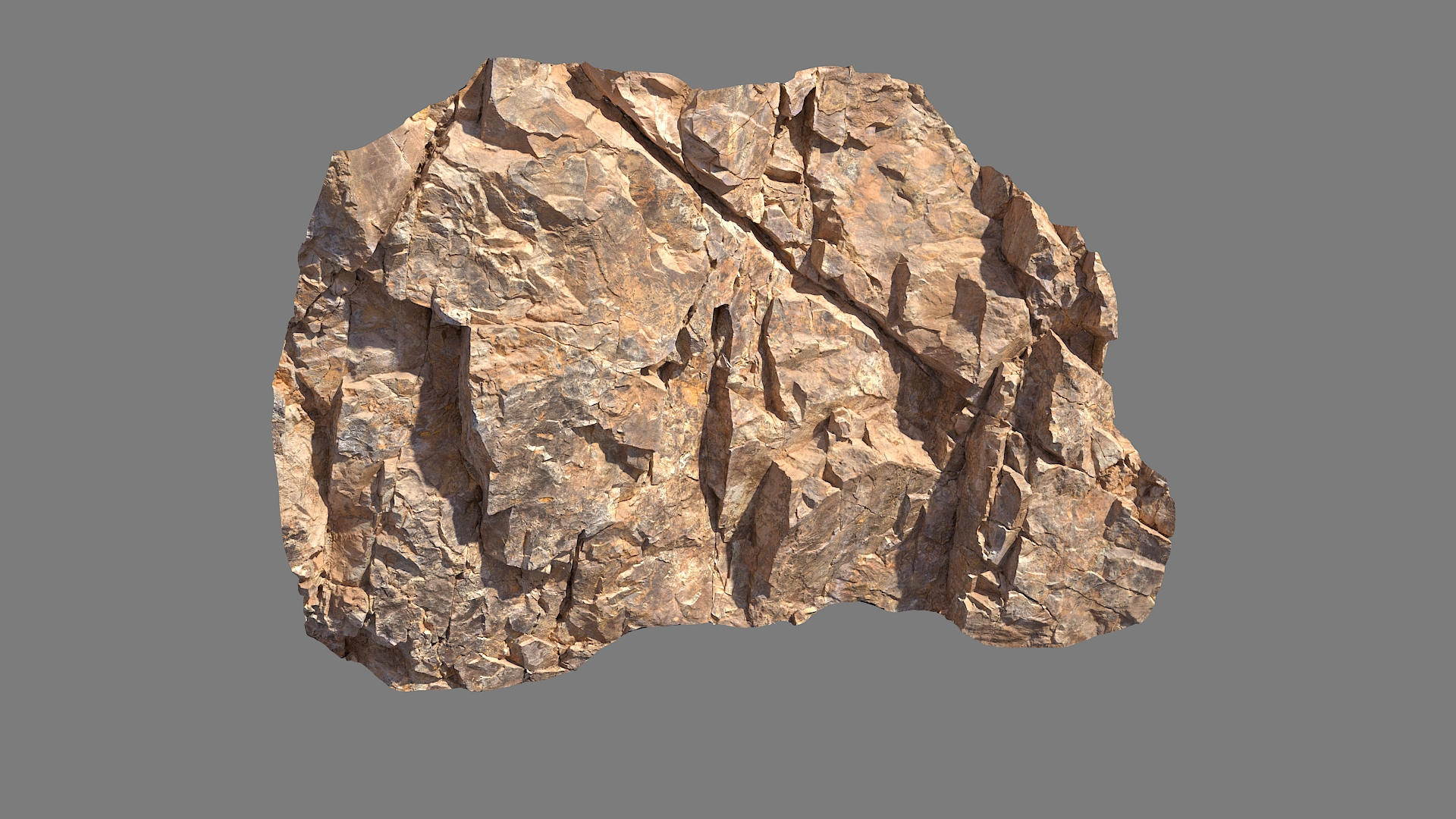 3D Model Cliff Wall Collection 2 - TurboSquid 2117059