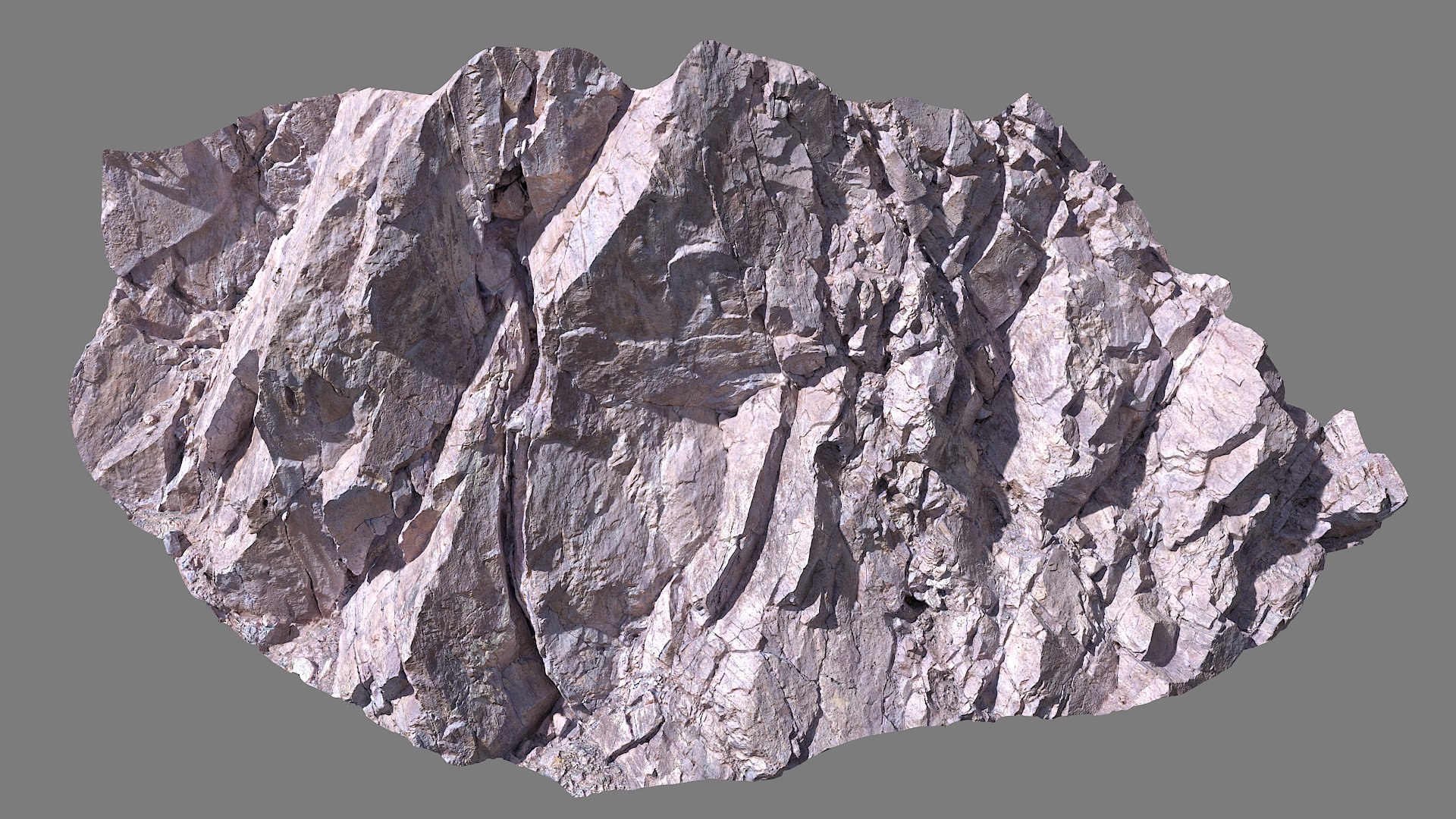 3D Model Cliff Wall Collection 2 - TurboSquid 2117059