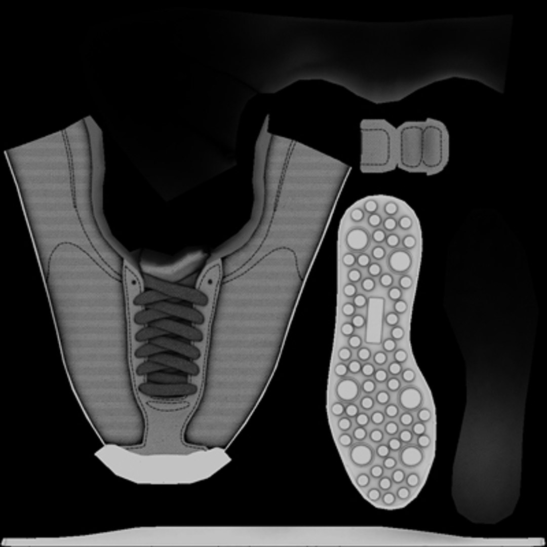 Max Sport Shoes Modeled 04