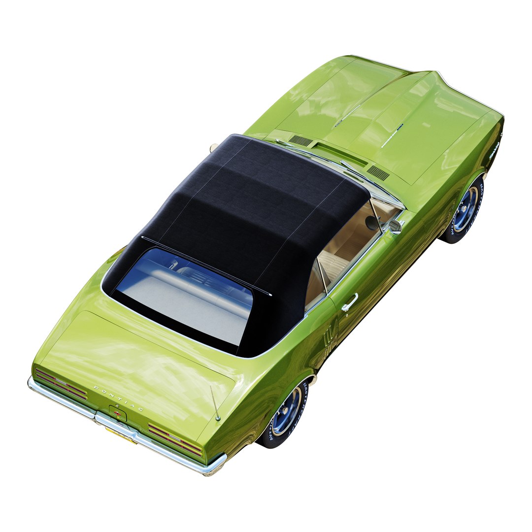 Pontiac Firebird 1967 Convertible 3D - TurboSquid 2195114