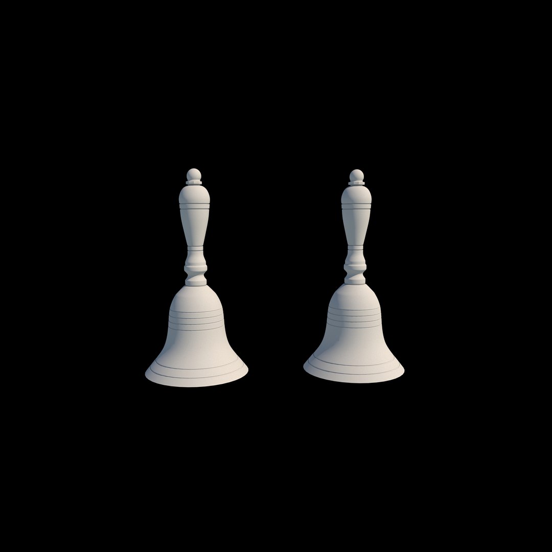 3D Handbell 3D Model - TurboSquid 2339978