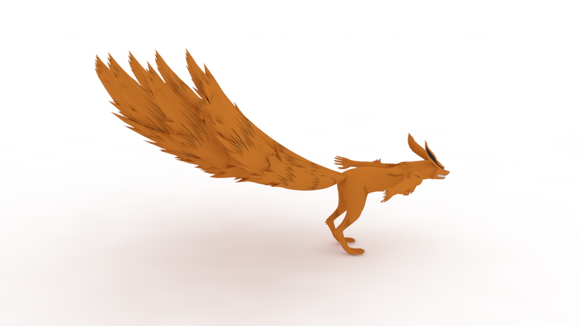 3D Fox - TurboSquid 2257163