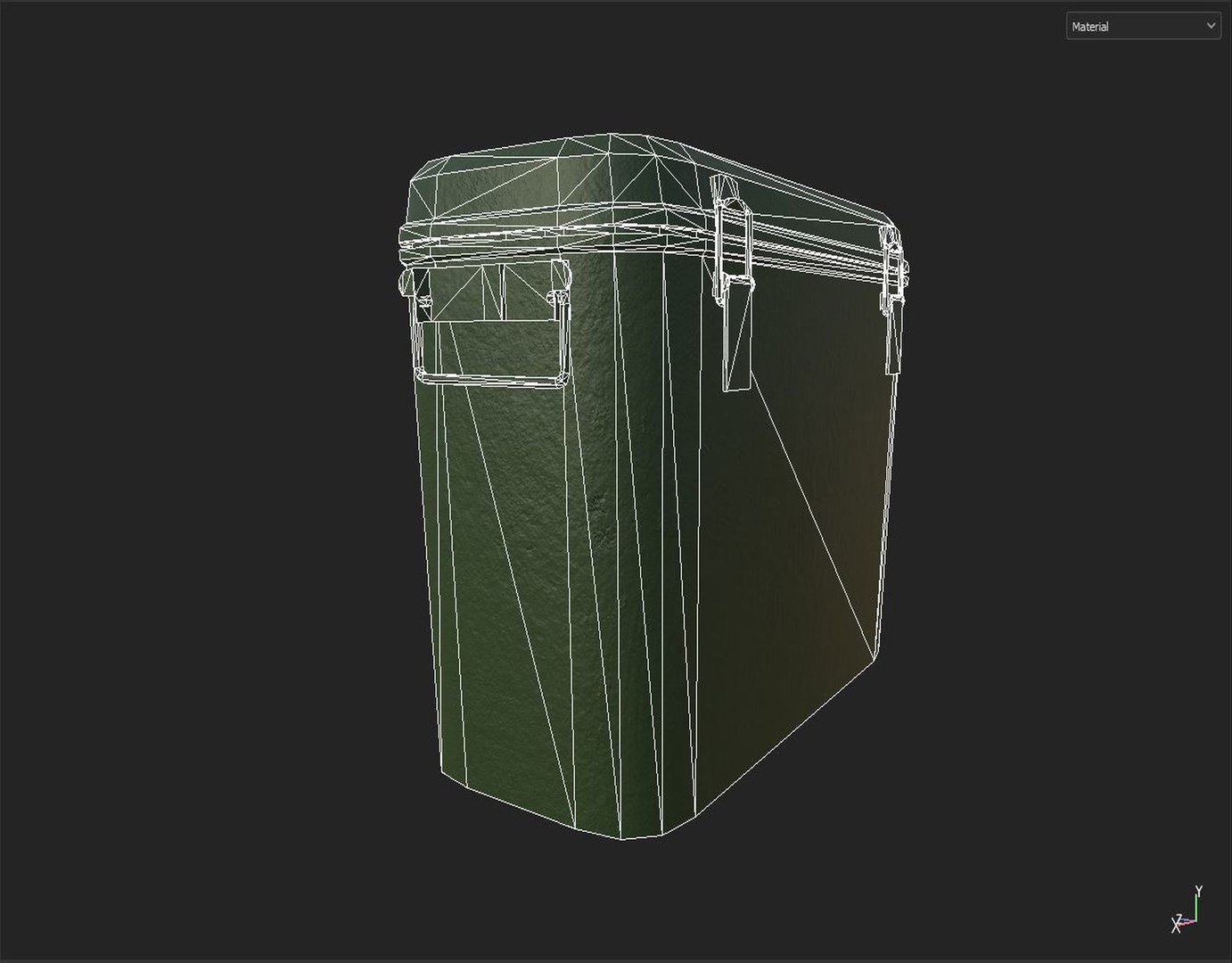 Military Box 3D Model - TurboSquid 2371285