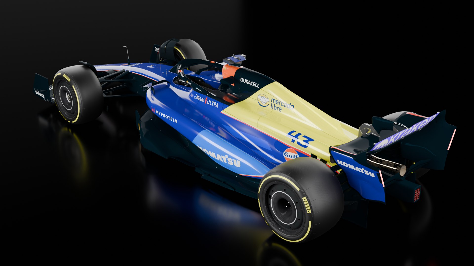 Formula 1 Williams Racing - Franco Colapinto Car 3D - TurboSquid 2304342