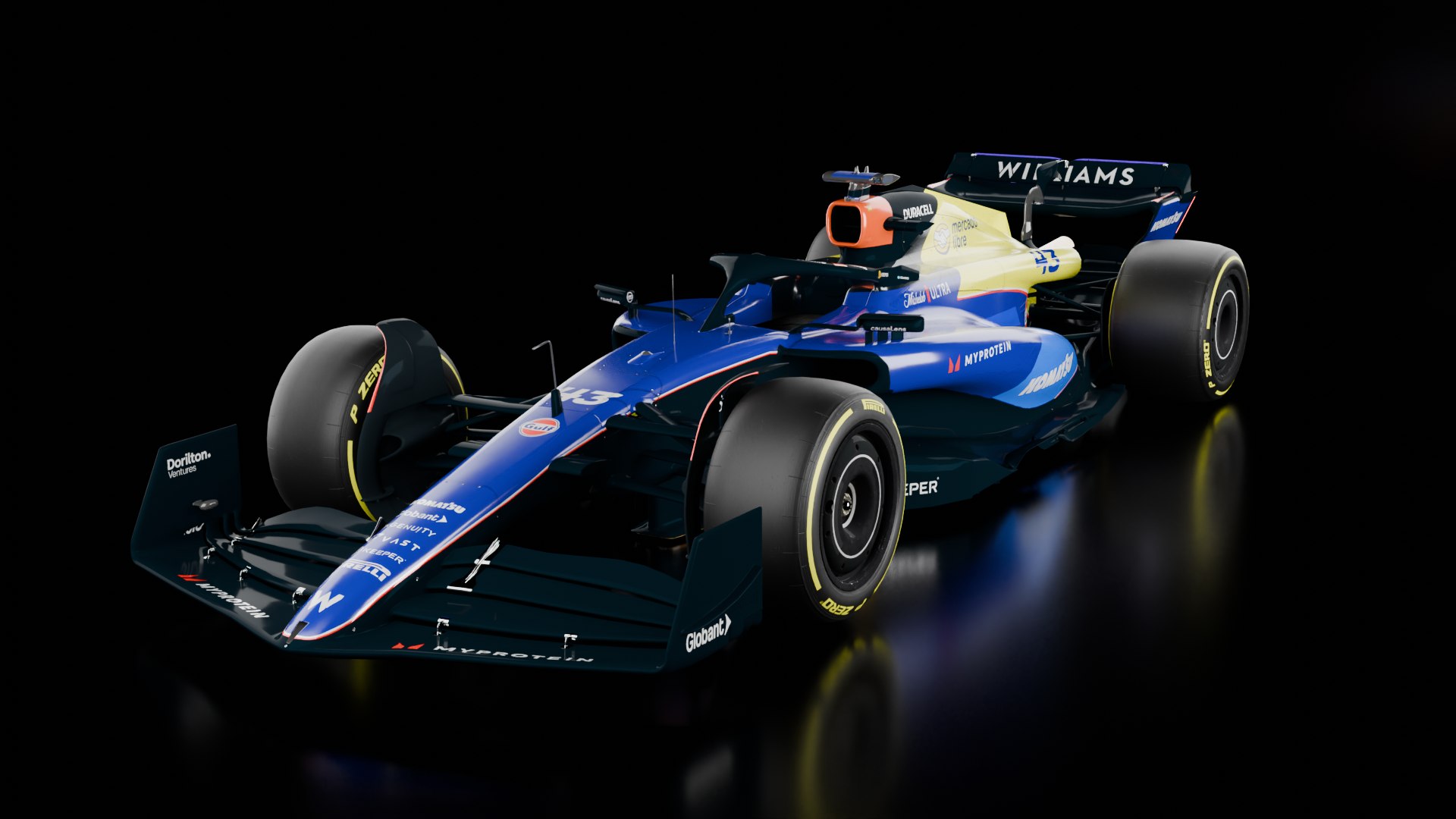 Formula 1 Williams Racing - Franco Colapinto Car 3D - TurboSquid 2304342