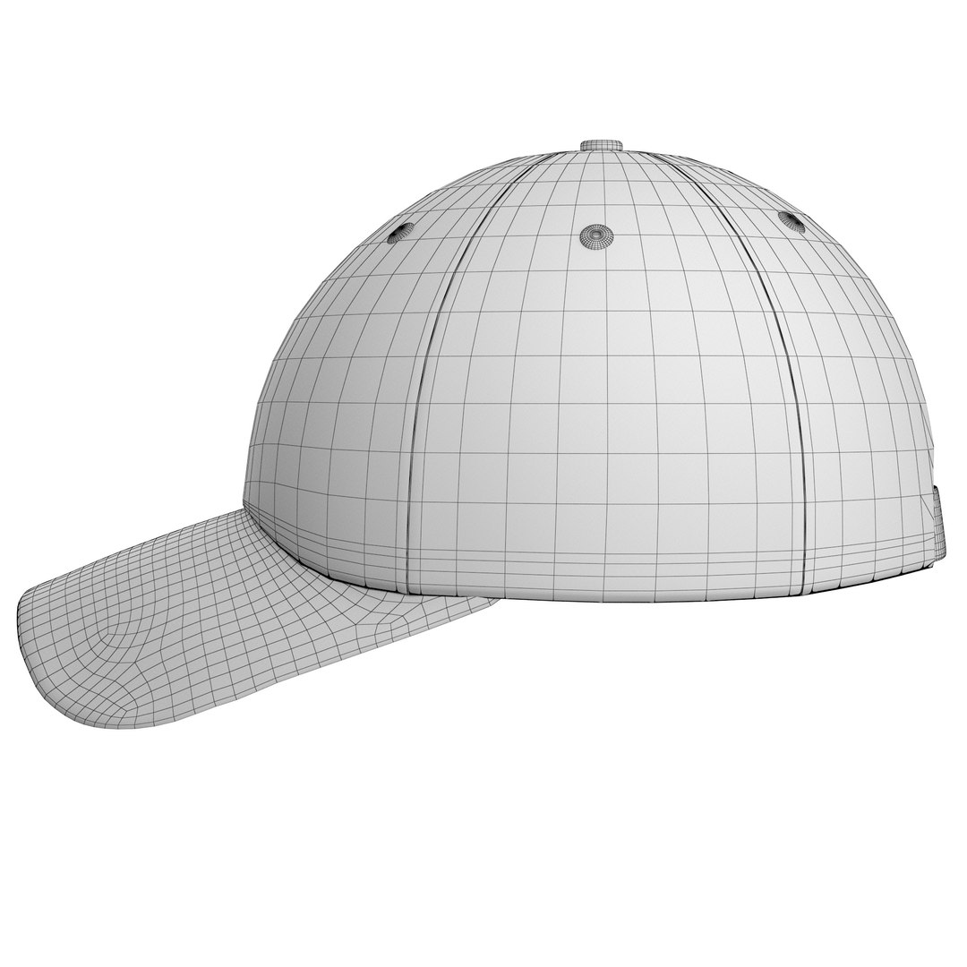 3D Baseball Cap model - TurboSquid 1727342