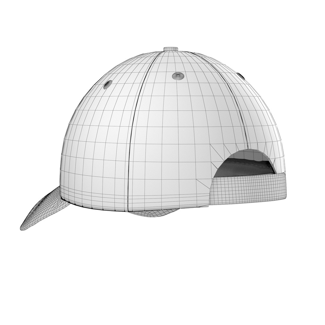 3D Baseball Cap model - TurboSquid 1727342