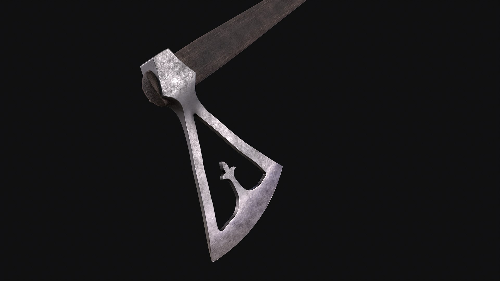 Viking Damascus Dane Axe 3D - TurboSquid 1932781