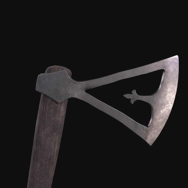 Viking Damascus Dane Axe 3D - TurboSquid 1932781