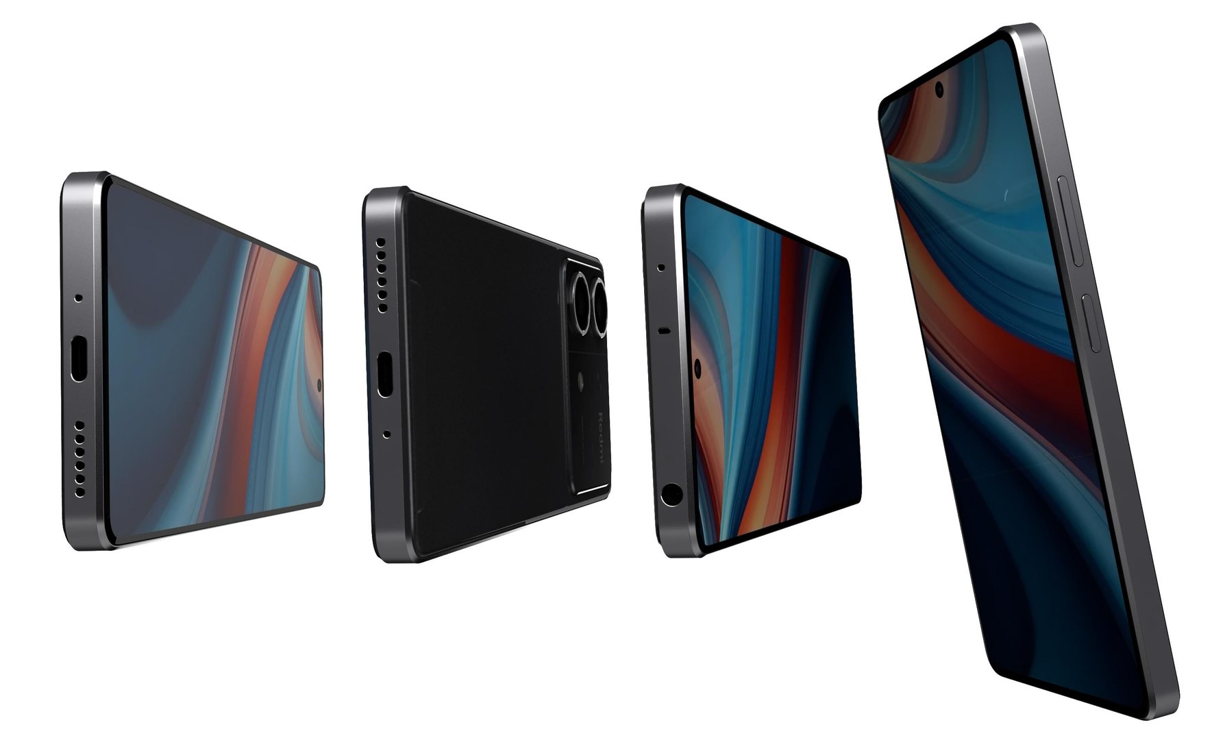 Xiaomi Redmi Note 13R Pro Black 3D Model - TurboSquid 2156863