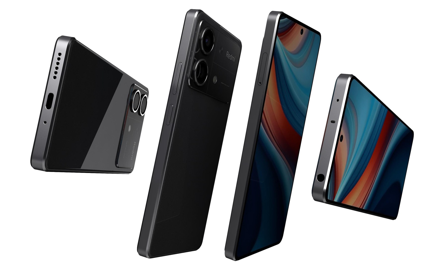 Xiaomi Redmi Note 13R Pro Black 3D Model - TurboSquid 2156863