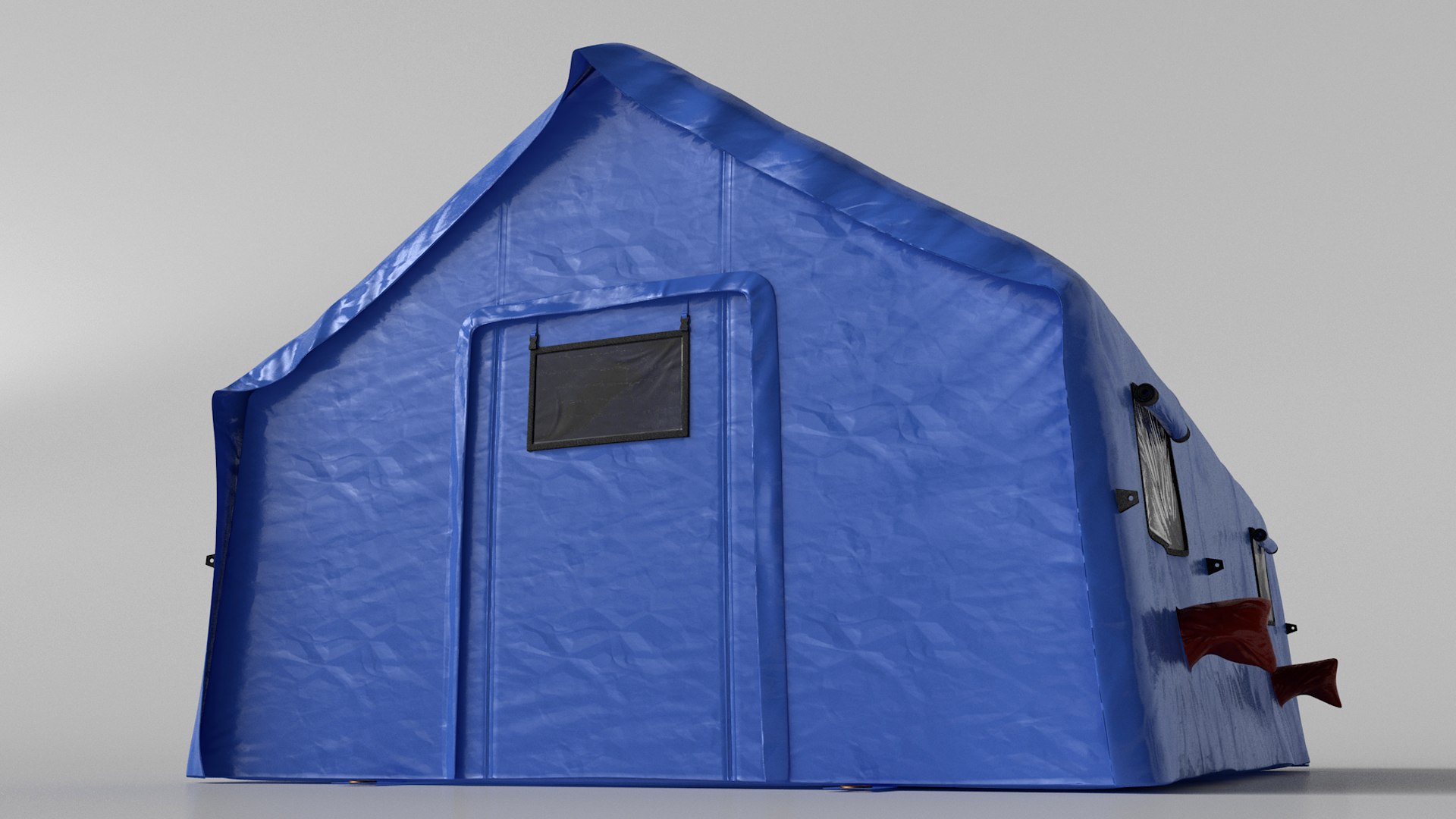 Portable Canvas Medical Tent 3D Model - TurboSquid 2273117