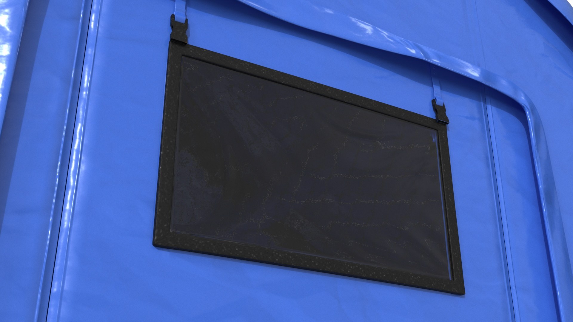 Portable Canvas Medical Tent 3D Model - TurboSquid 2273117