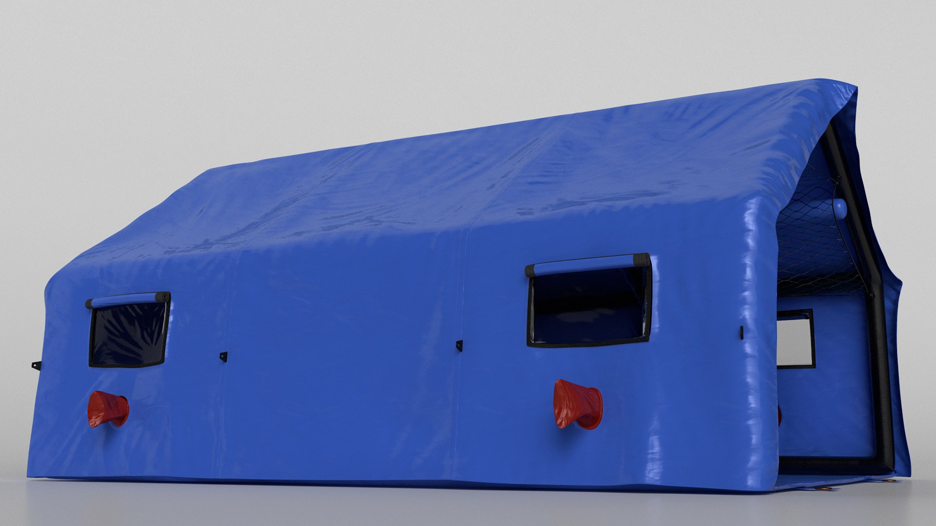 Portable Canvas Medical Tent 3D Model - TurboSquid 2273117
