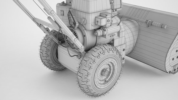 3D model snow blower power - TurboSquid 1557731