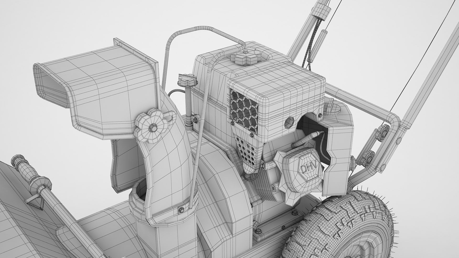 3D Model Snow Blower Power - TurboSquid 1557731