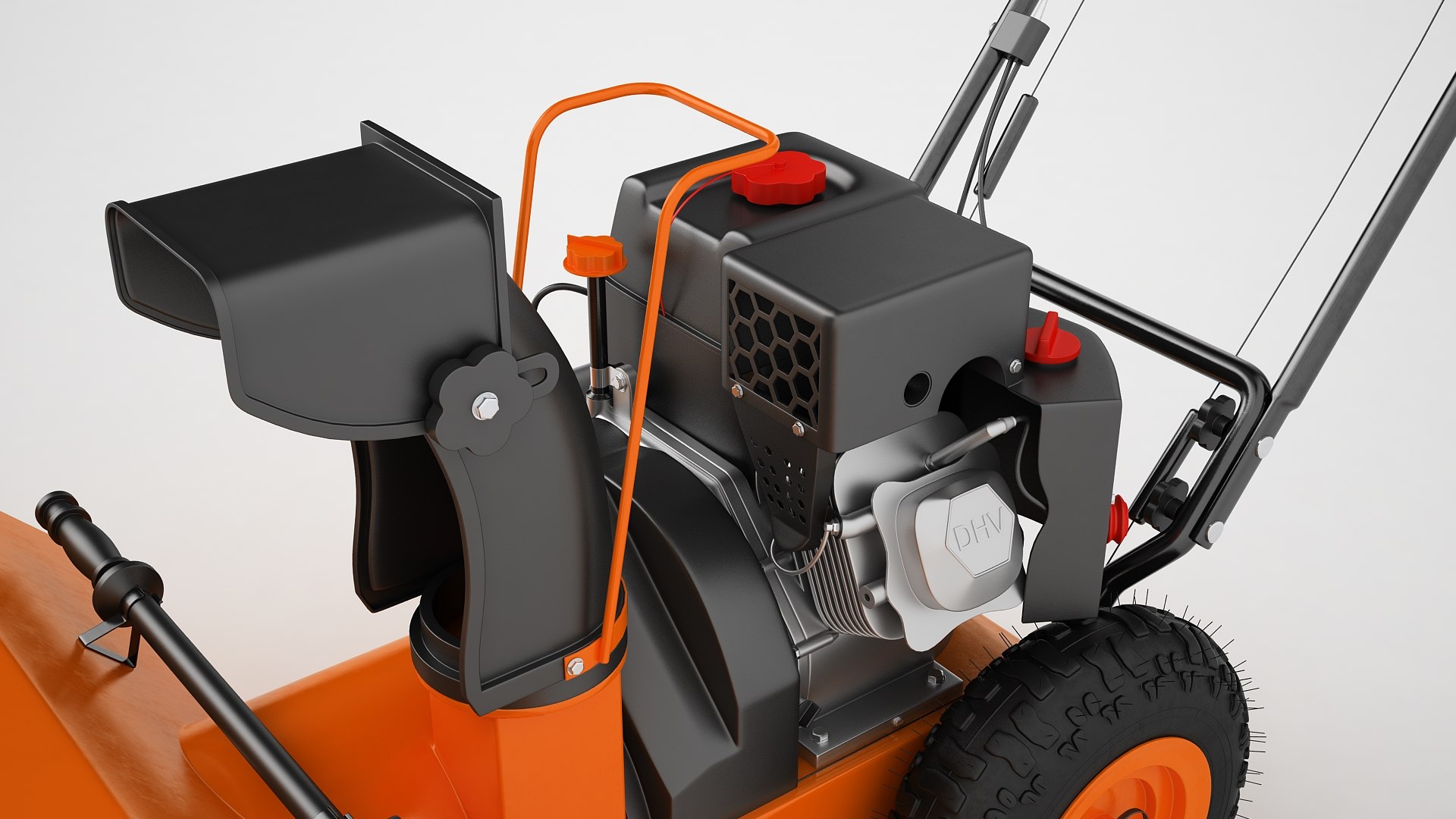 3D Model Snow Blower Power - TurboSquid 1557731