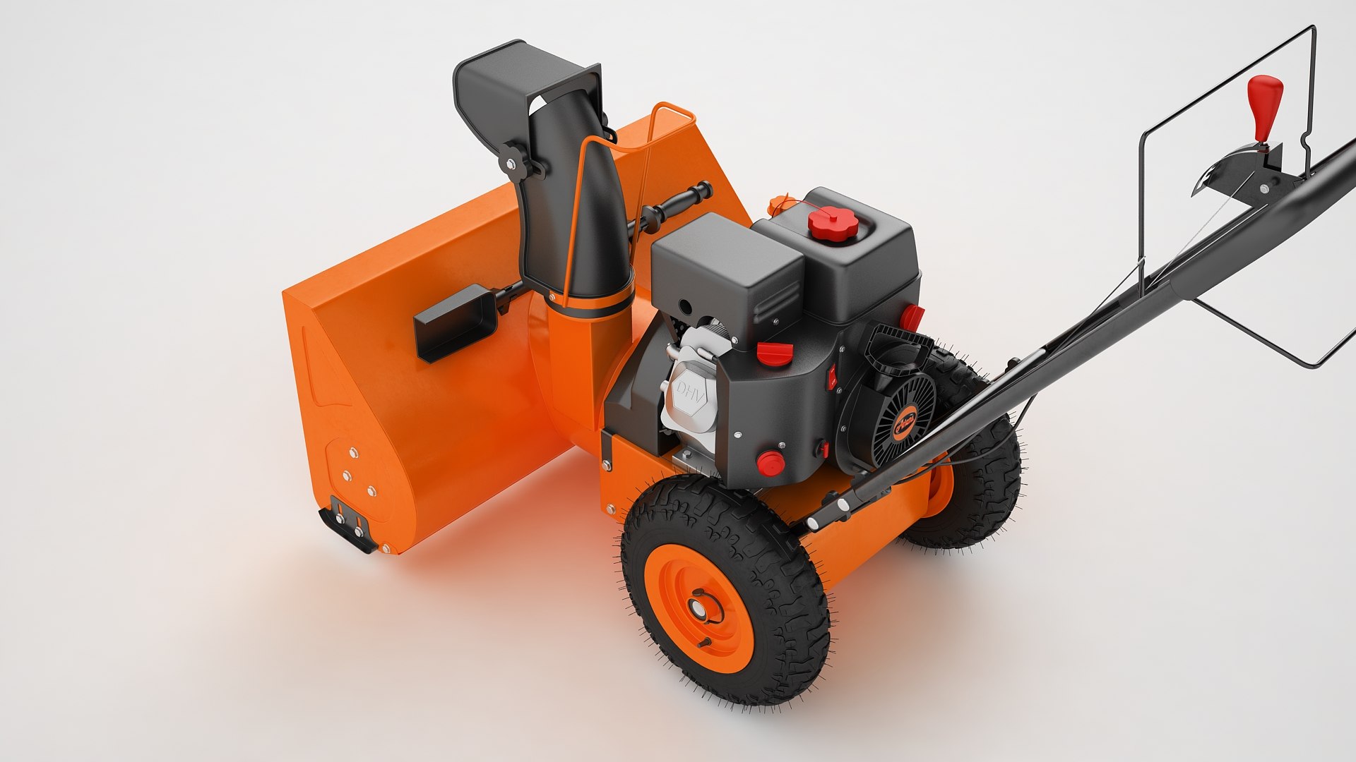 3D Model Snow Blower Power - TurboSquid 1557731