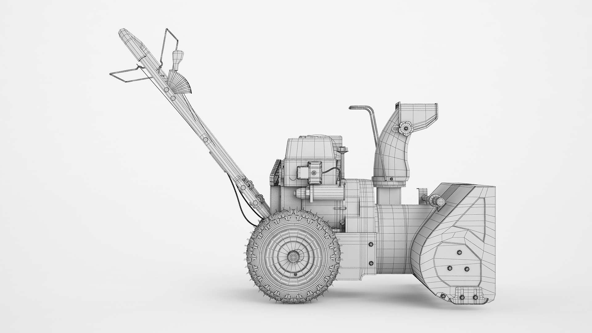 3D Model Snow Blower Power - TurboSquid 1557731