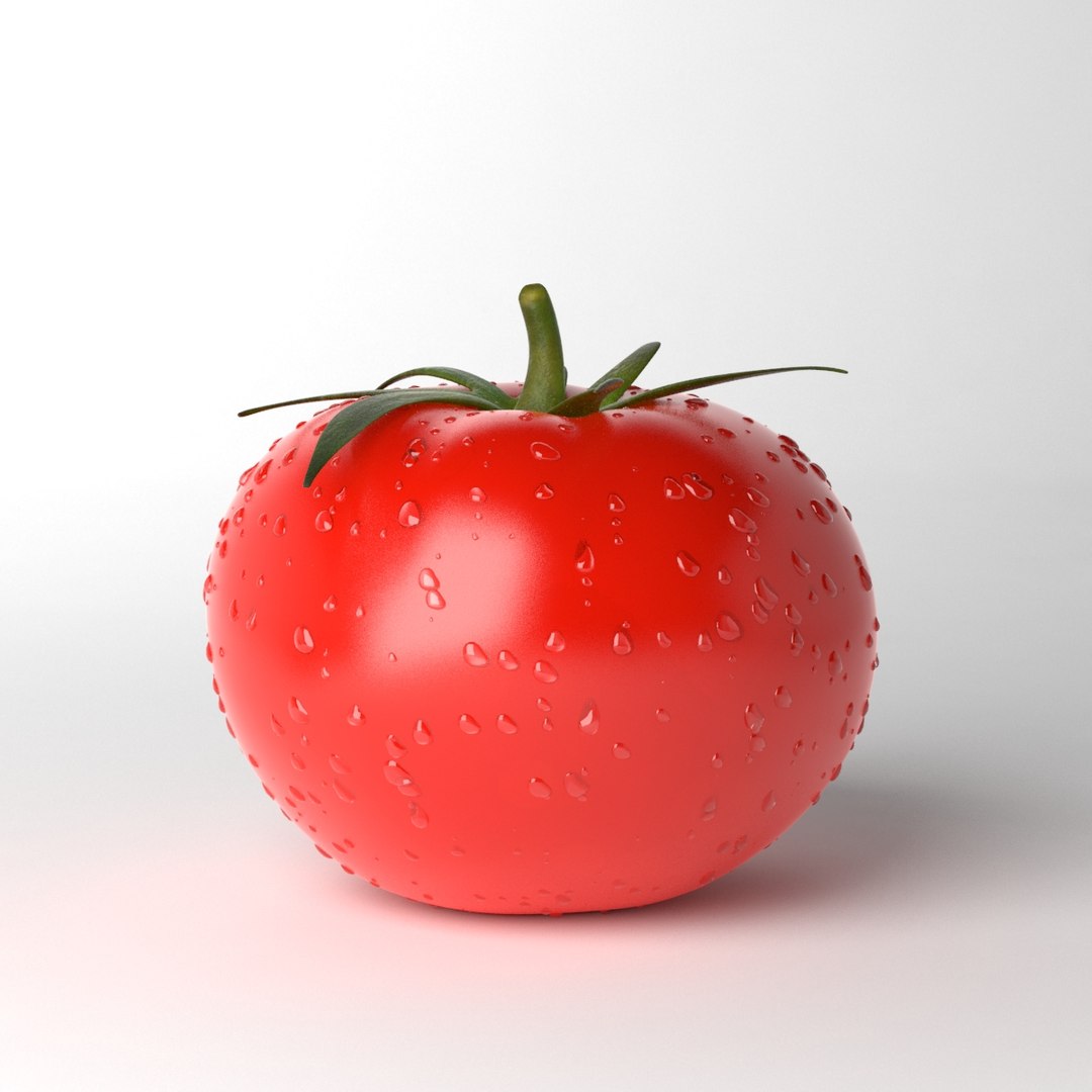 Photorealistic Tomato Realistic 3d Model