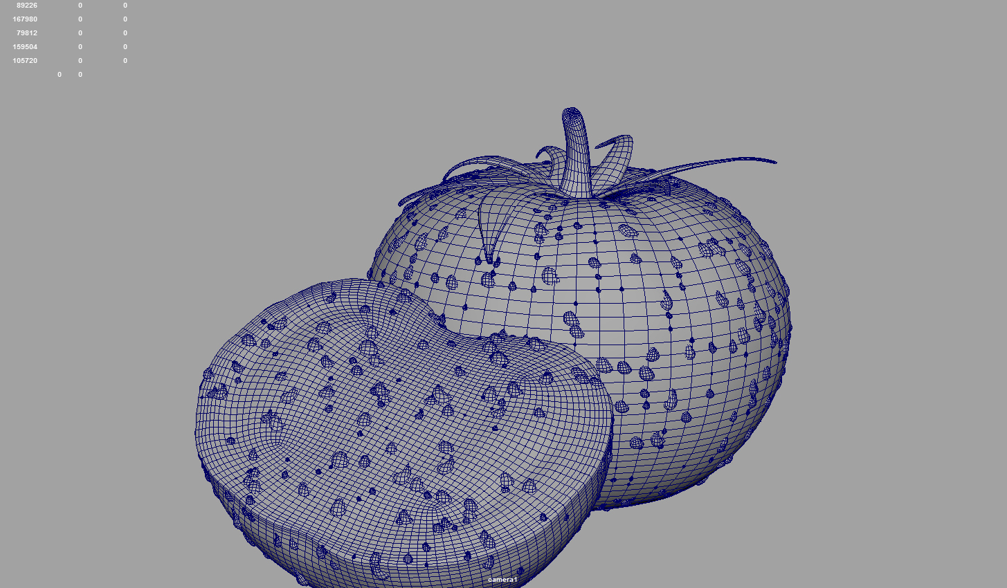 photorealistic tomato realistic 3d model