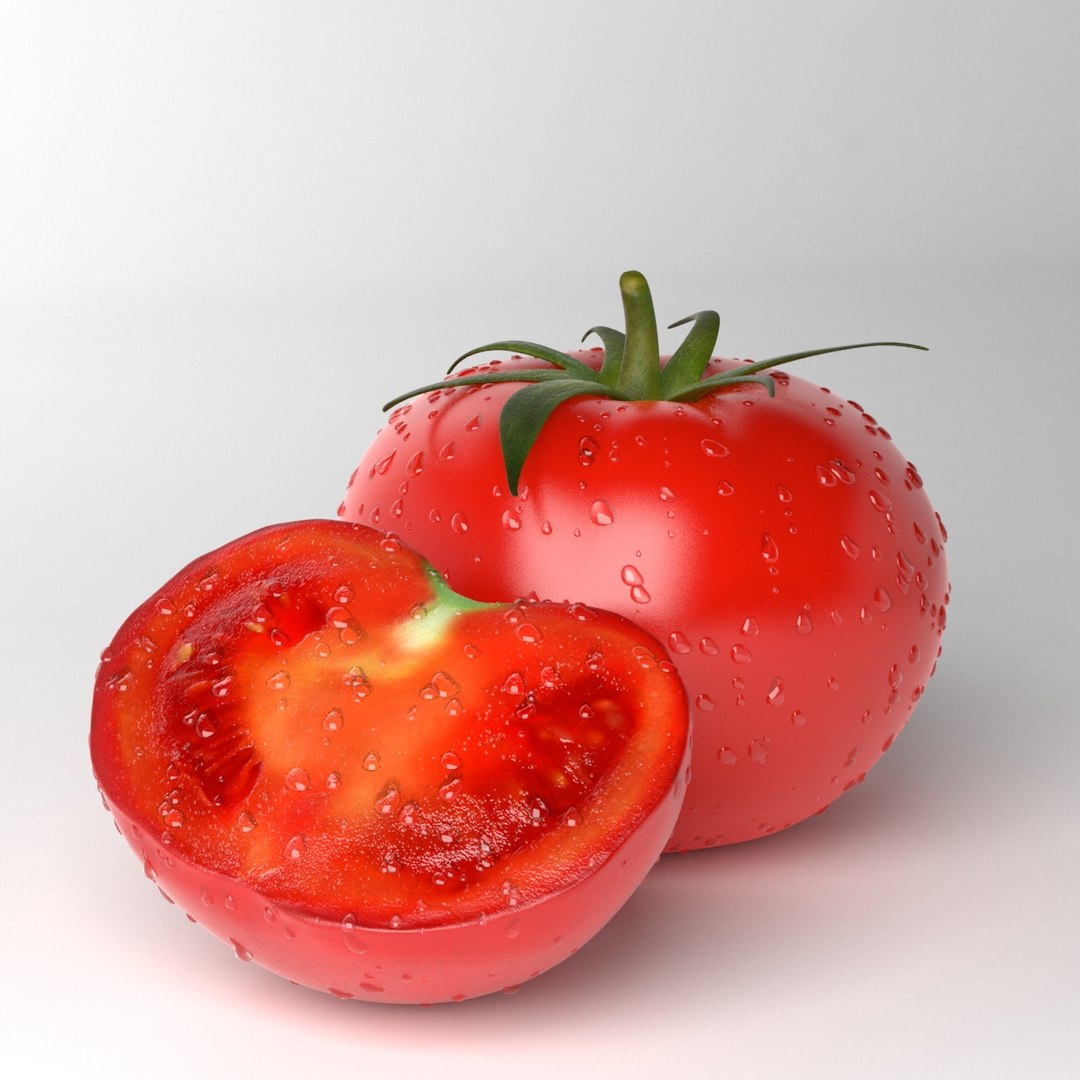 Photorealistic Tomato Realistic 3d Model