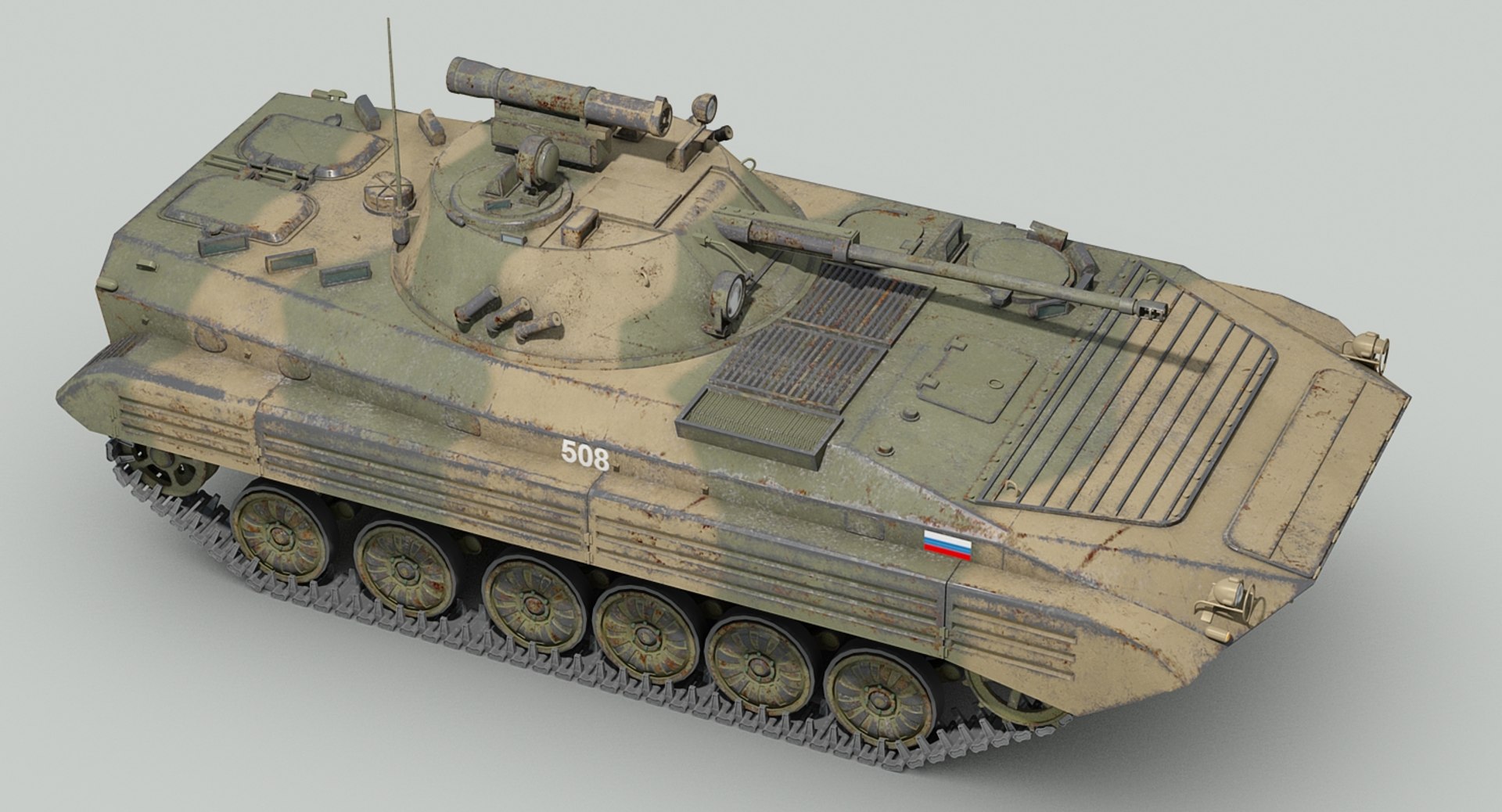 Soviet Bmp2 3D Model - TurboSquid 1328832
