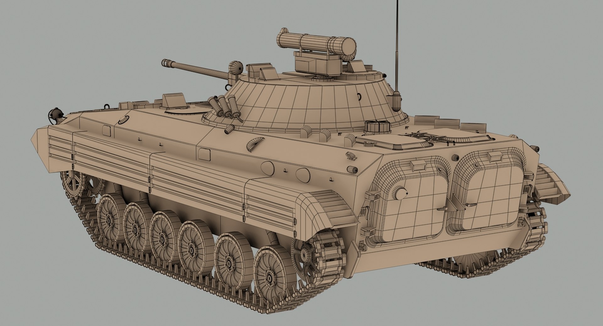 Soviet Bmp2 3D Model - TurboSquid 1328832