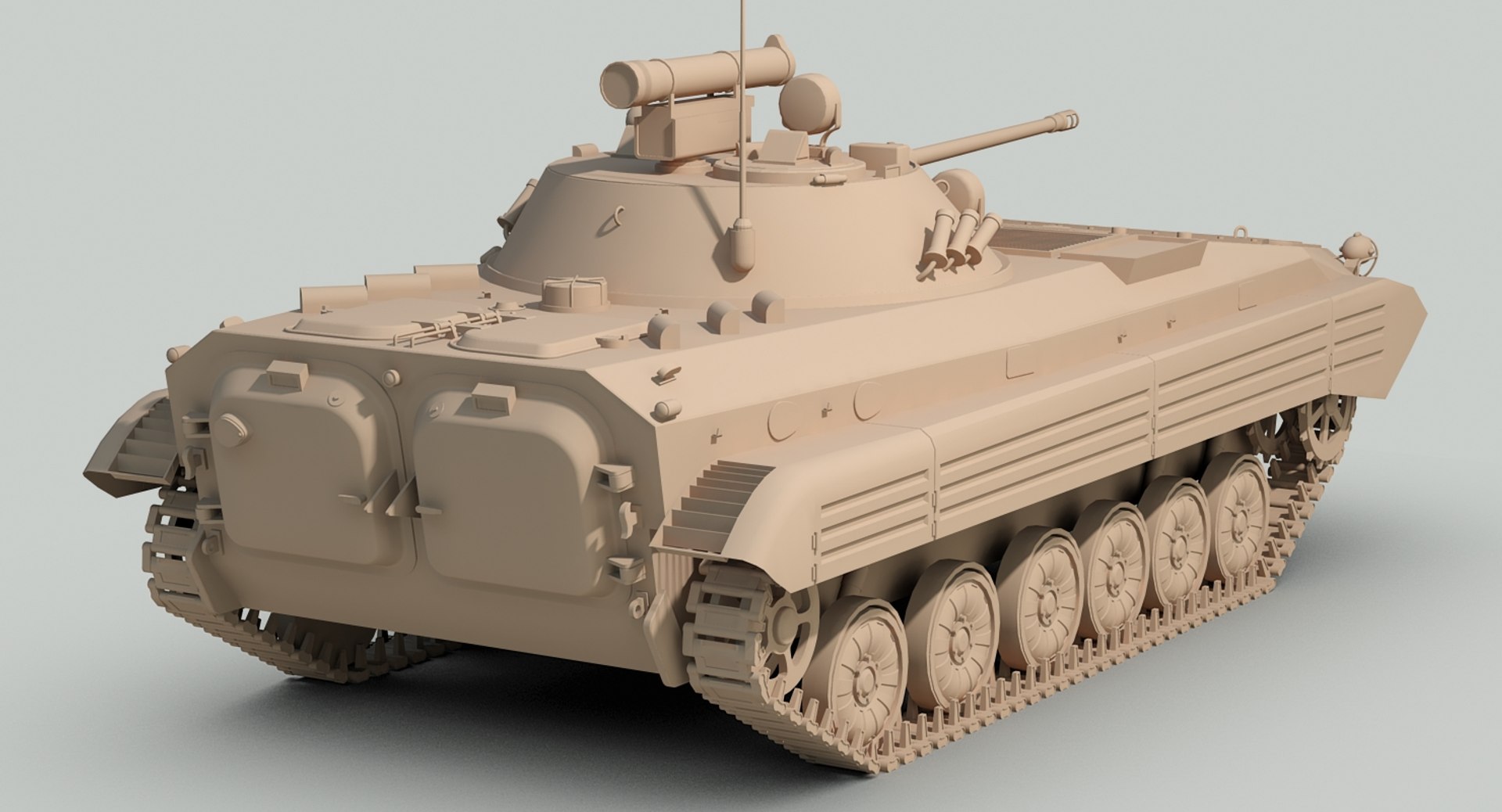 Soviet Bmp2 3D Model - TurboSquid 1328832