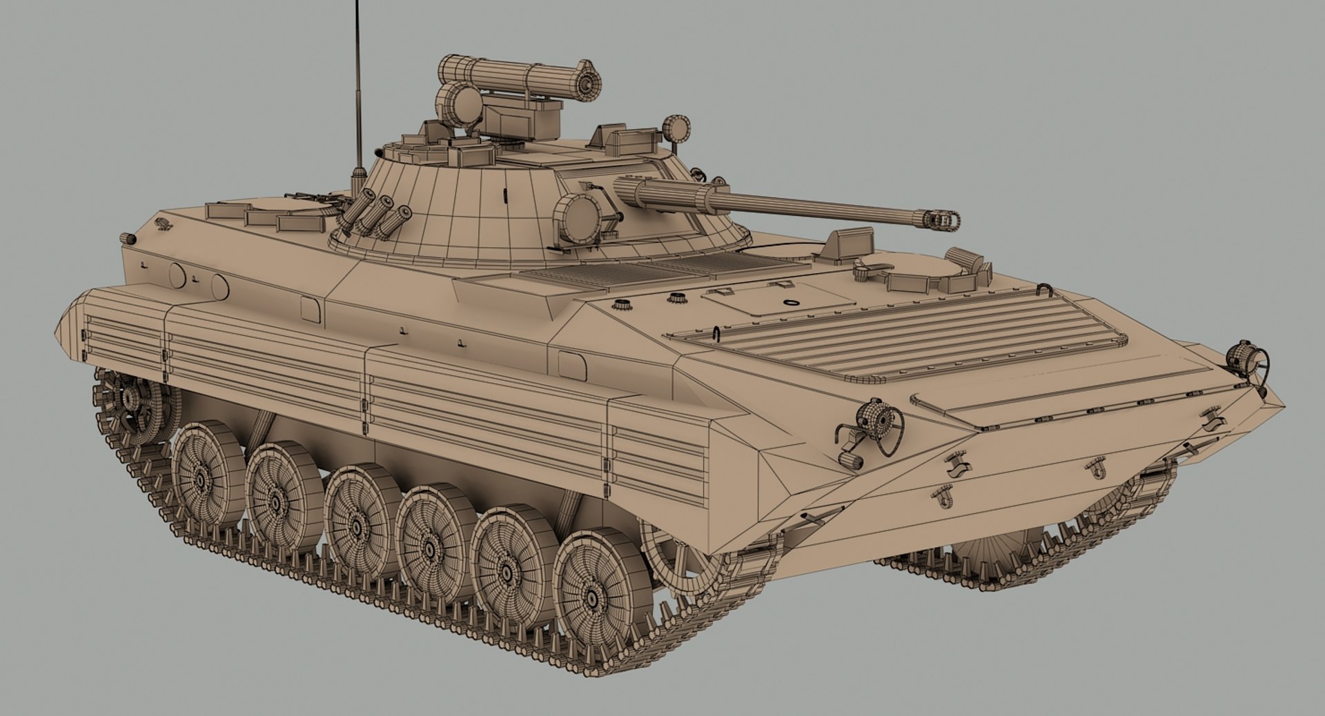 Soviet Bmp2 3D Model - TurboSquid 1328832