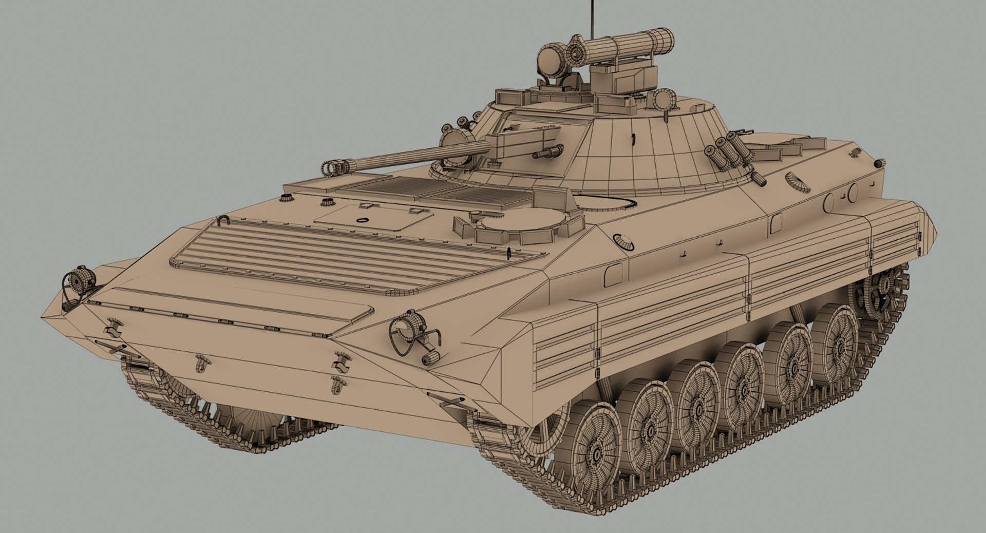 Soviet Bmp2 3D Model - TurboSquid 1328832