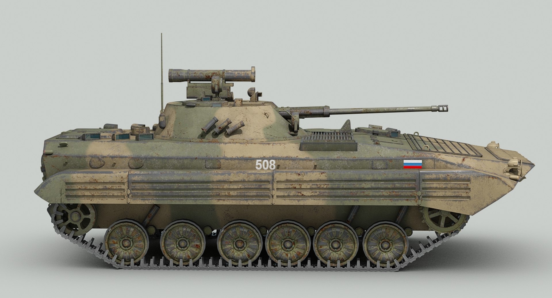 Soviet Bmp2 3D Model - TurboSquid 1328832