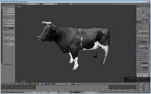Cow Blender Models for Download | TurboSquid