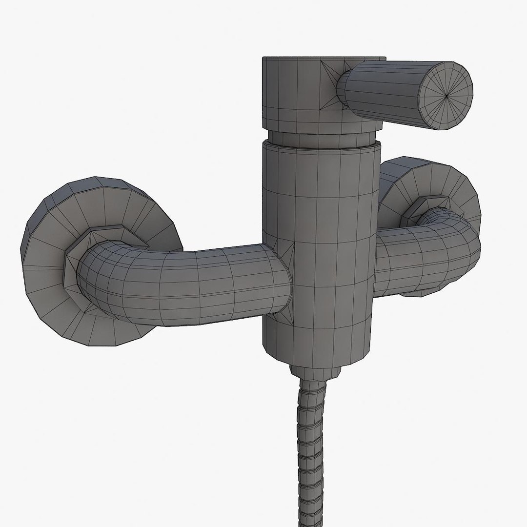 3d bath faucets handshower 01 model