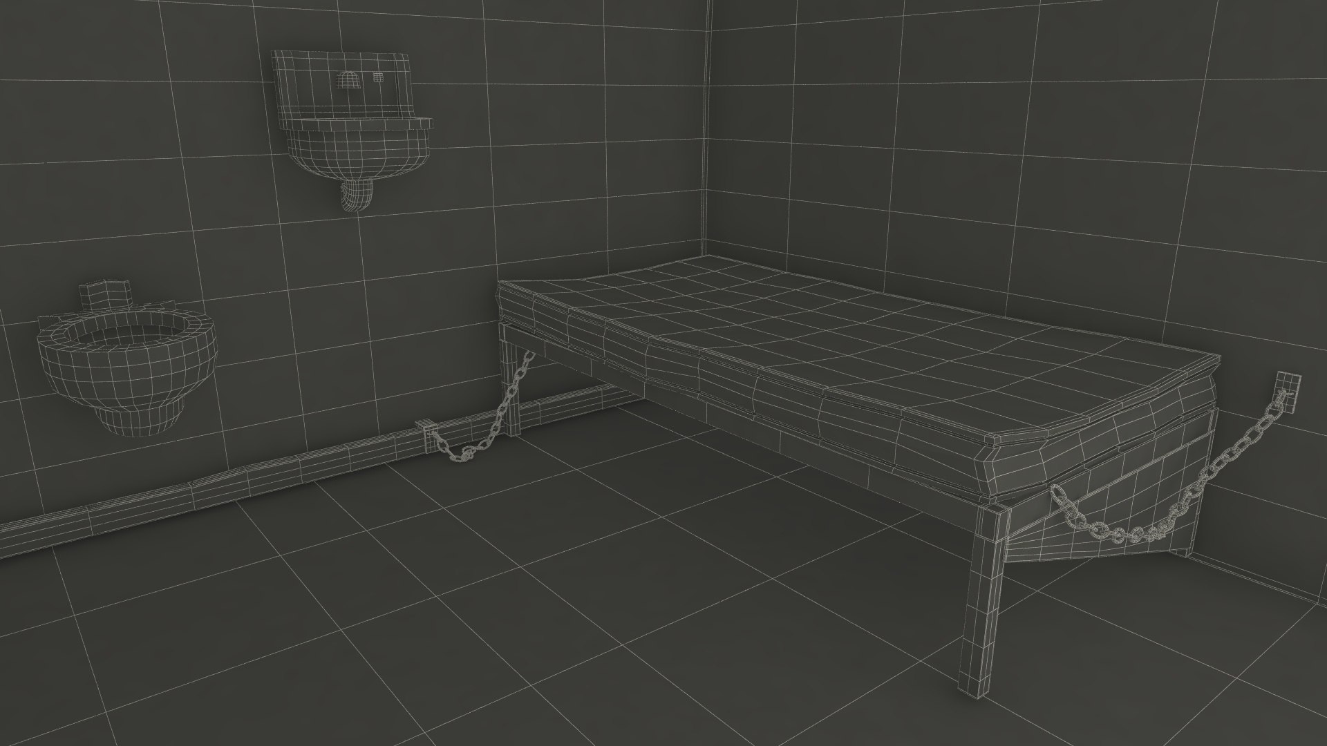 Single Prison Cell 3D - TurboSquid 2137071
