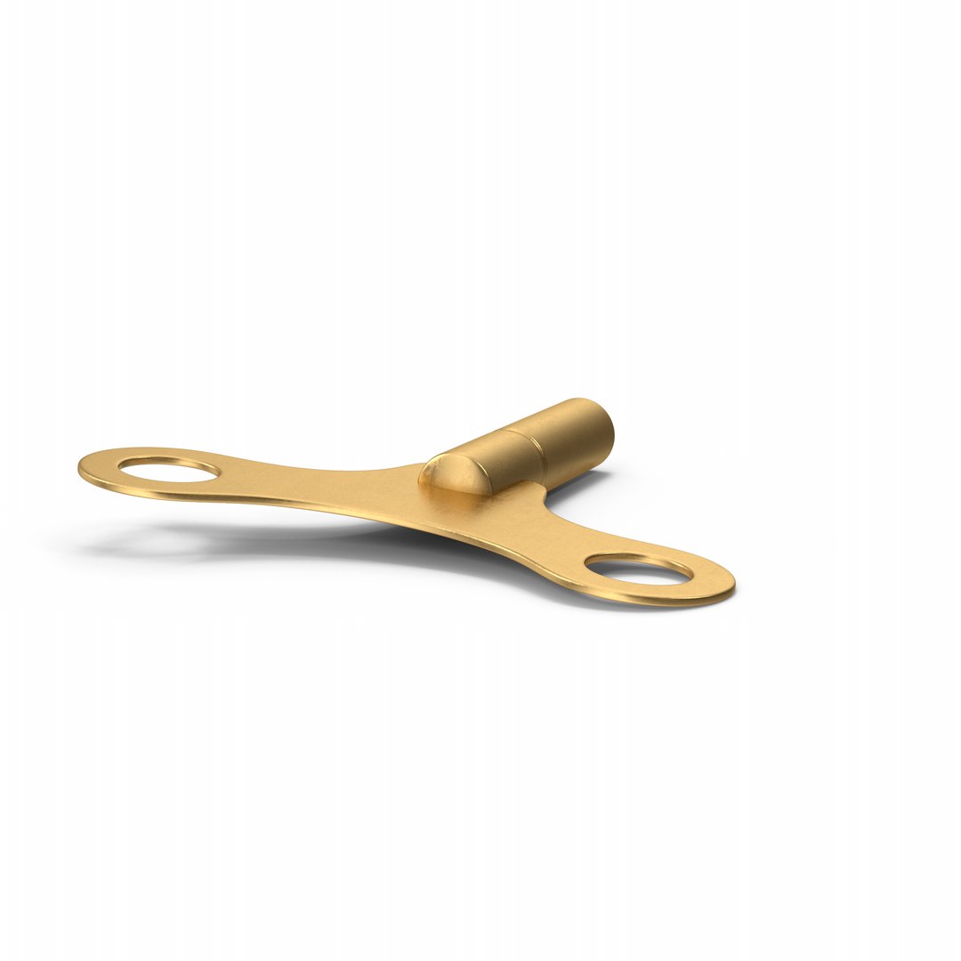 3D Gold Winding Keys - TurboSquid 2057198