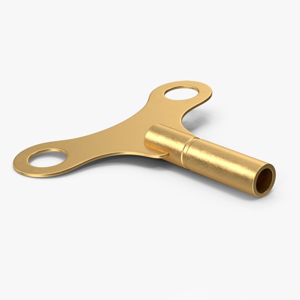 modelo 3d Gold Winding Keys - TurboSquid 2057198