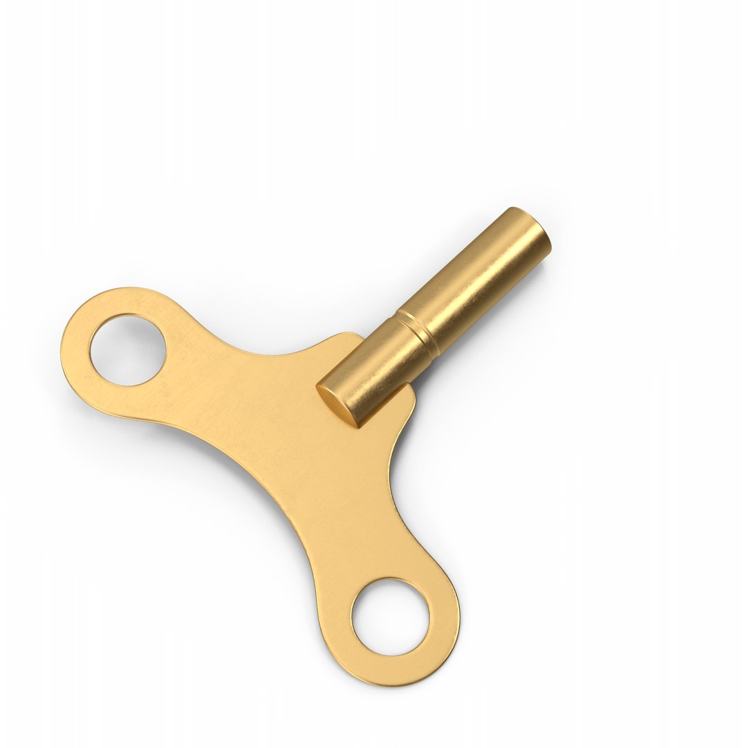 3D Gold Winding Keys - TurboSquid 2057198