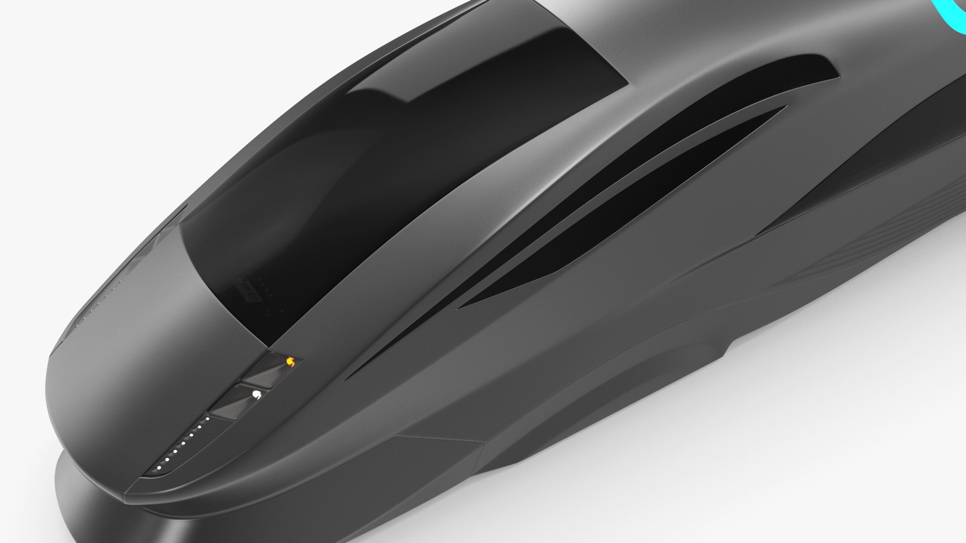 3D Futuristic Passenger Train Silver - TurboSquid 2219328