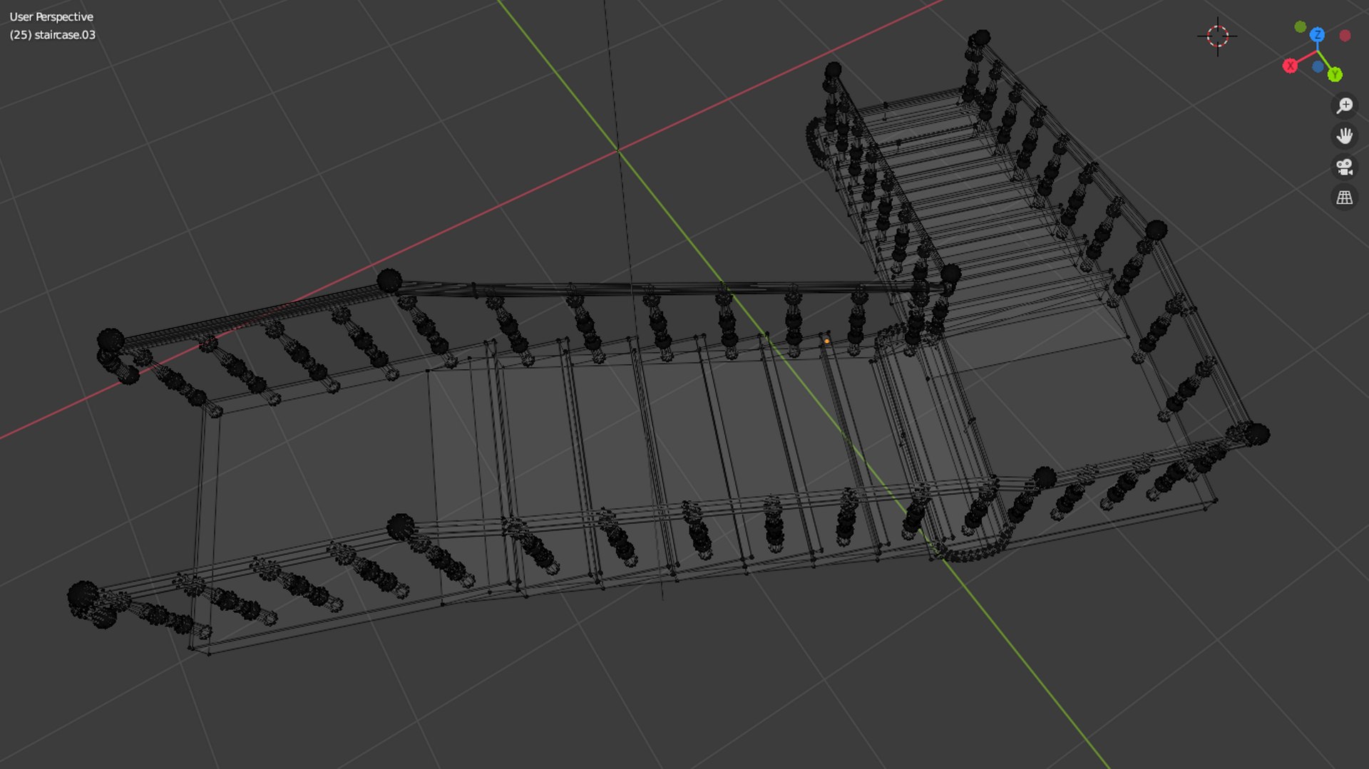 Staircase 3D Model - TurboSquid 1669561