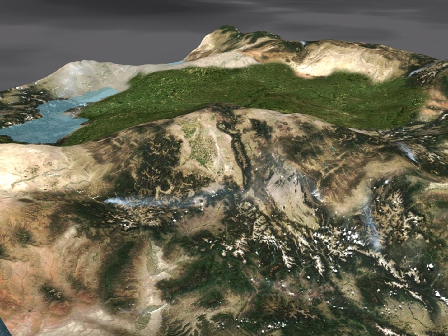 Terrain Landscape 3d C4d
