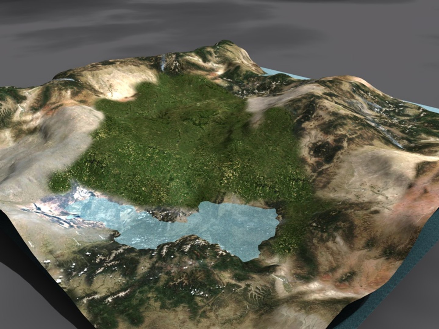 Terrain Landscape 3d C4d